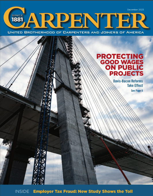 Dec 2023 Carpenter Magazine – Southern District Training Trust